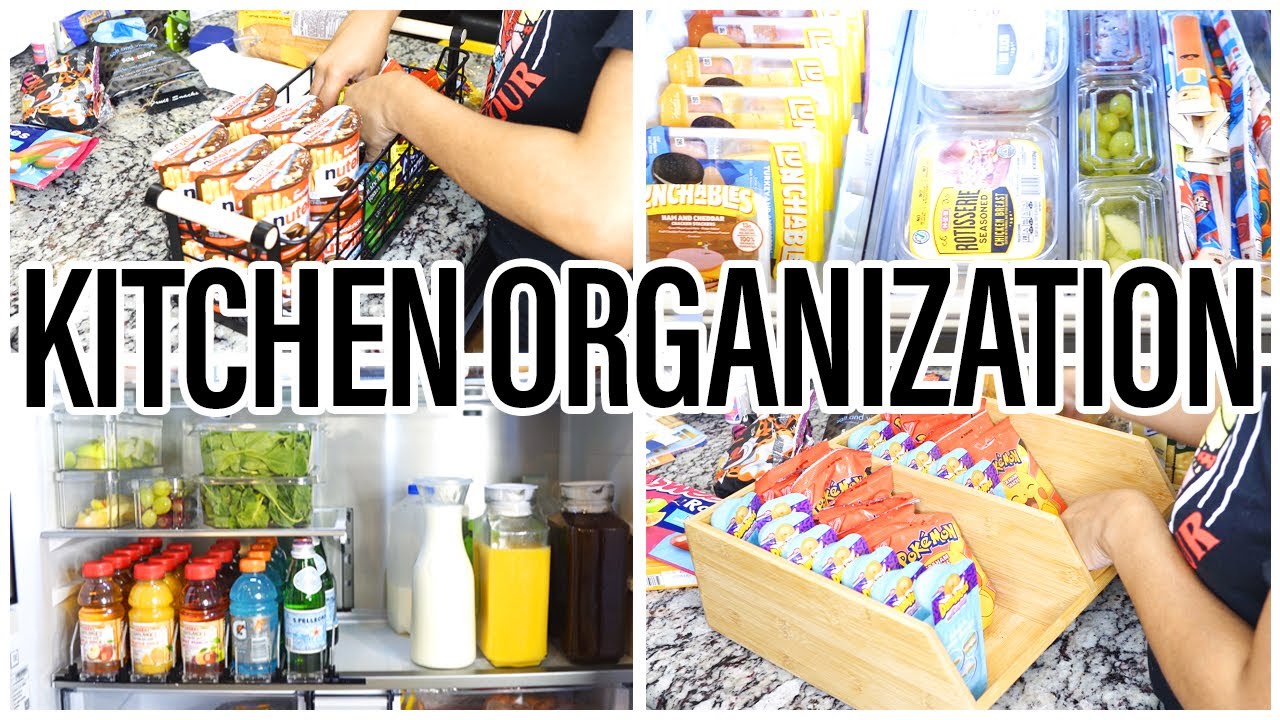 GROCERY HAUL AND CLEAN WITH ME | FRIDGE & PANTRY ORGANIZATION | KITCHEN ...