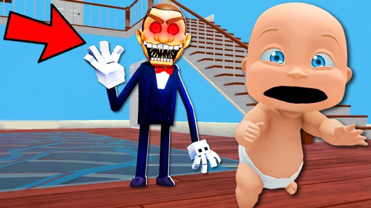 Baby Escapes EVIL TOYSHOP! - YouTube