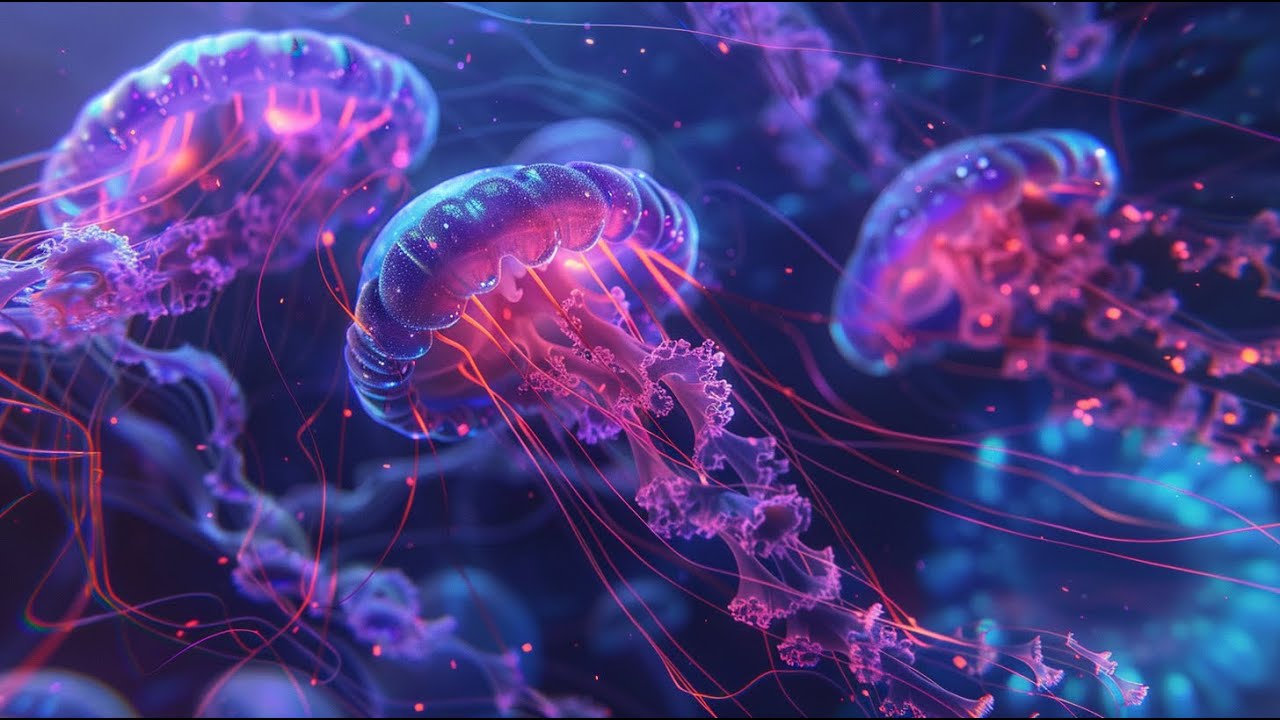 Deep-Sea Fever Dream: The Mariana Trench’s Glowing Abyss - YouTube