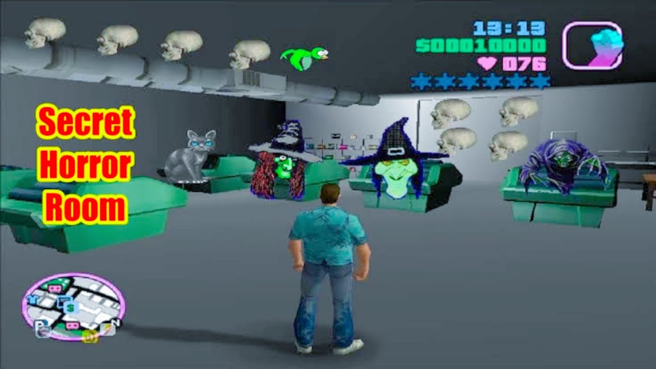 GTA Vice City secret/hidden horror room location￨secret room in GTA VC ...