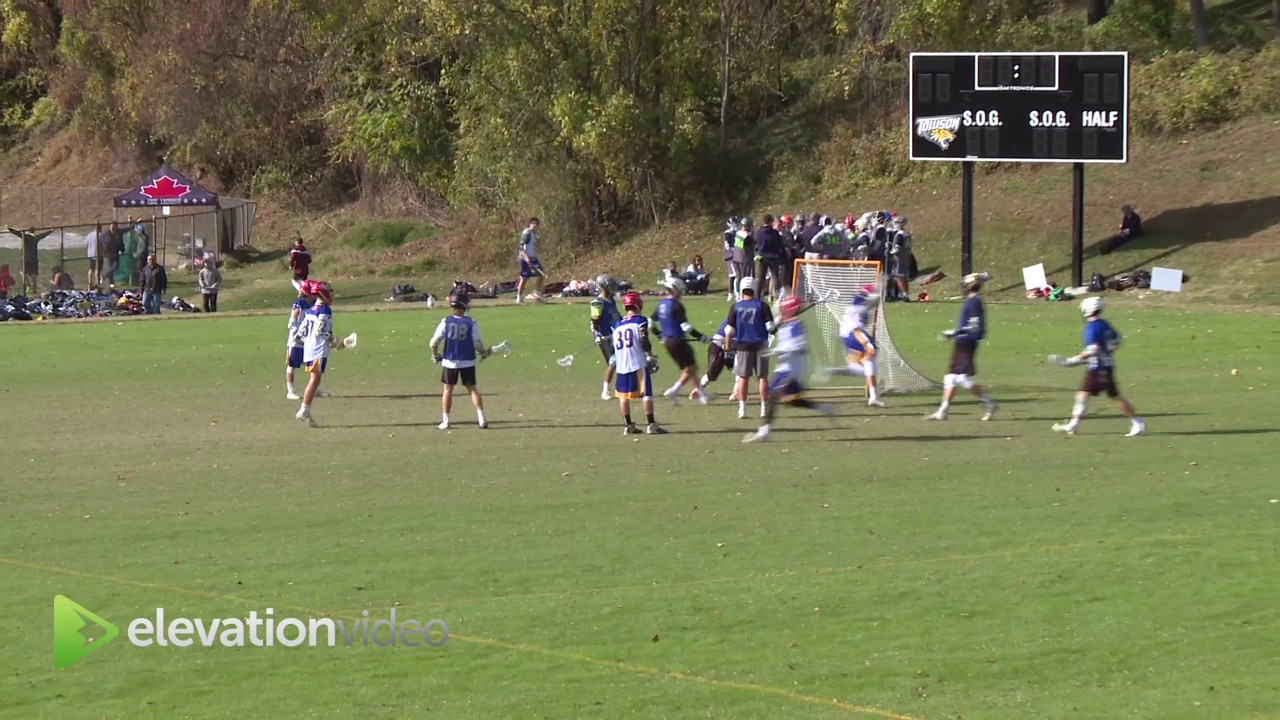 Tate Hallock Fall 2016 Lacrosse Highlights Class of 2019 Middie - YouTube