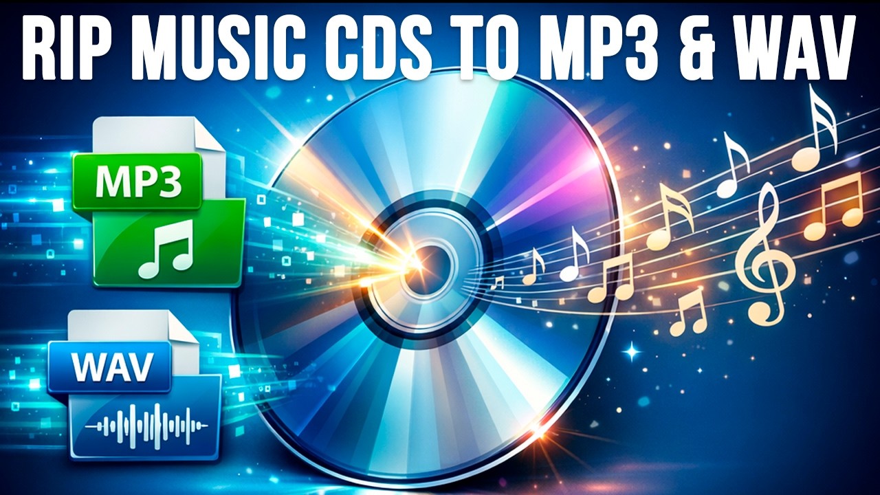 Rip Music CDs to MP3 or WAV with Audiograbber (Free & Easy) - YouTube