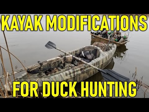 Kayak Modifications for Duck Hunting | Hunting Boot Camp - YouTube