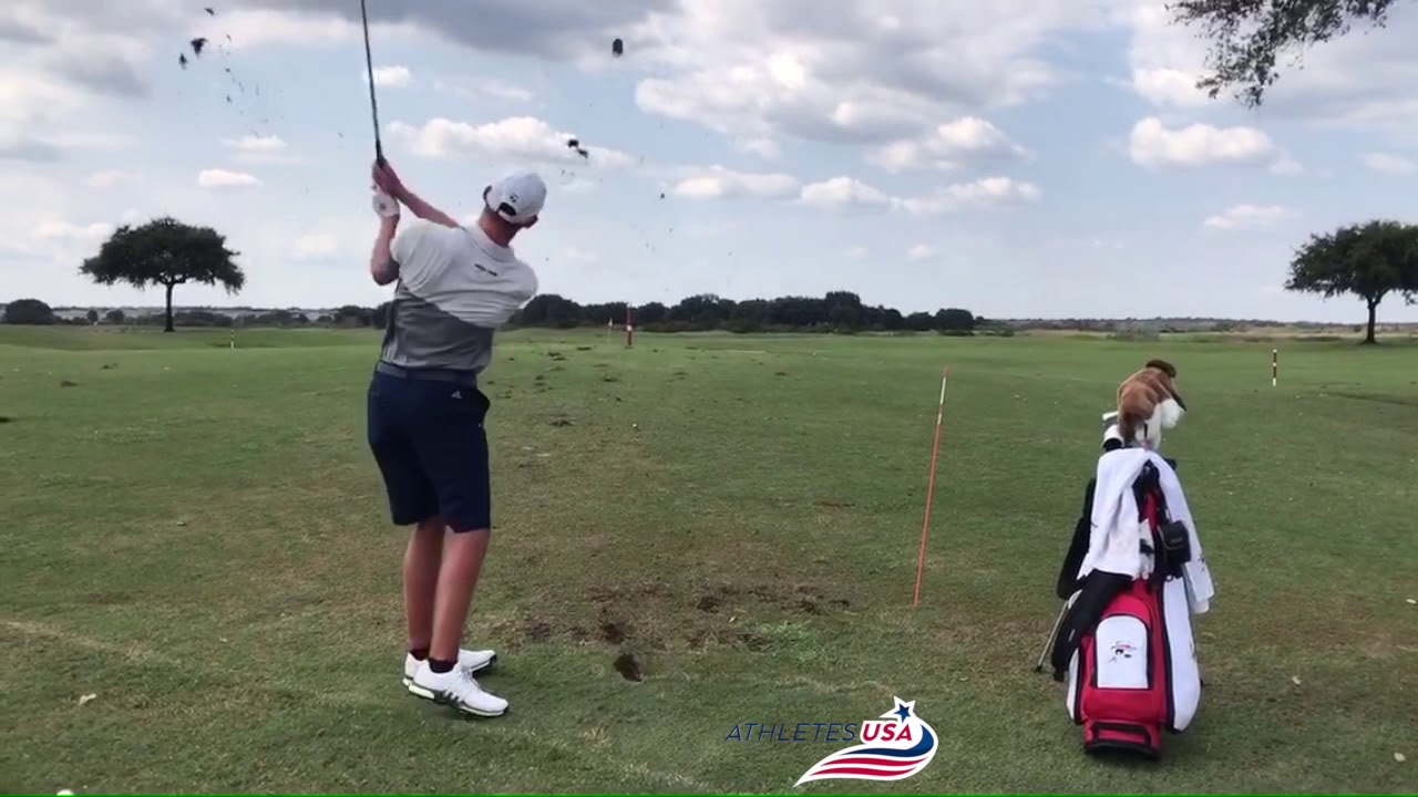 Men's Golf | Aaron Jarvis, Cayman Islands | Swing Video | Recruit 2021 ...