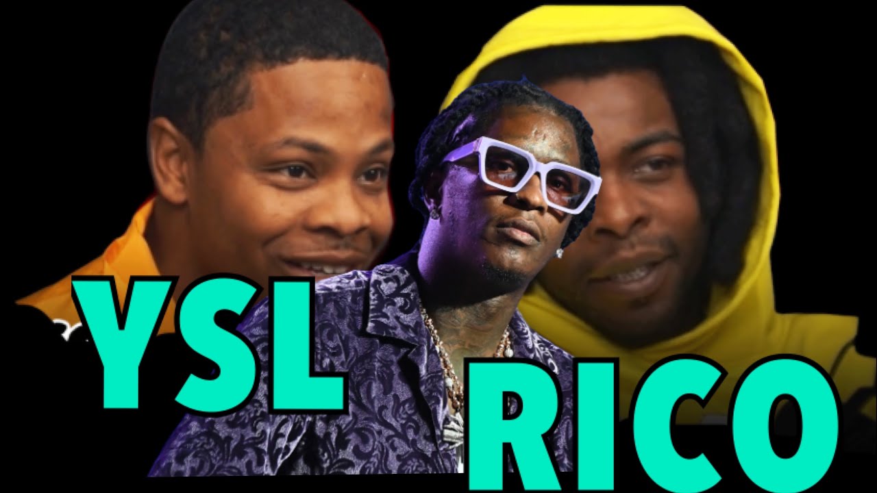 YSL Members listed in RICO Indictment - YouTube