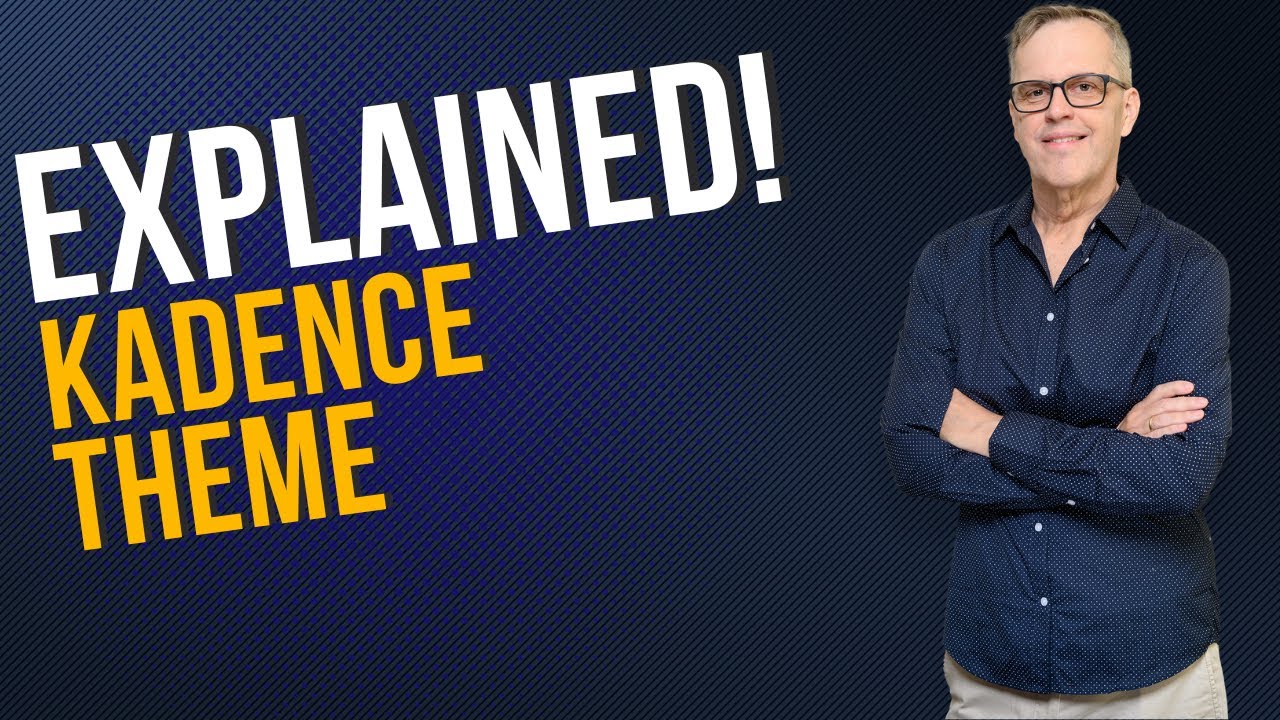 Kadence Theme Tutorial: A Practical Guide to Getting Started - YouTube