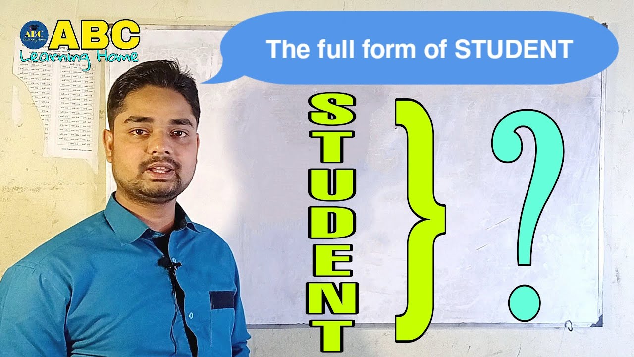 Full Form Of Student Student Student 