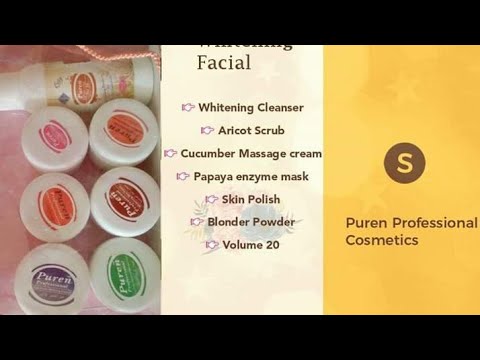 Home facial pro/ Puren Instant Facial live demo/Proffessional facial ...