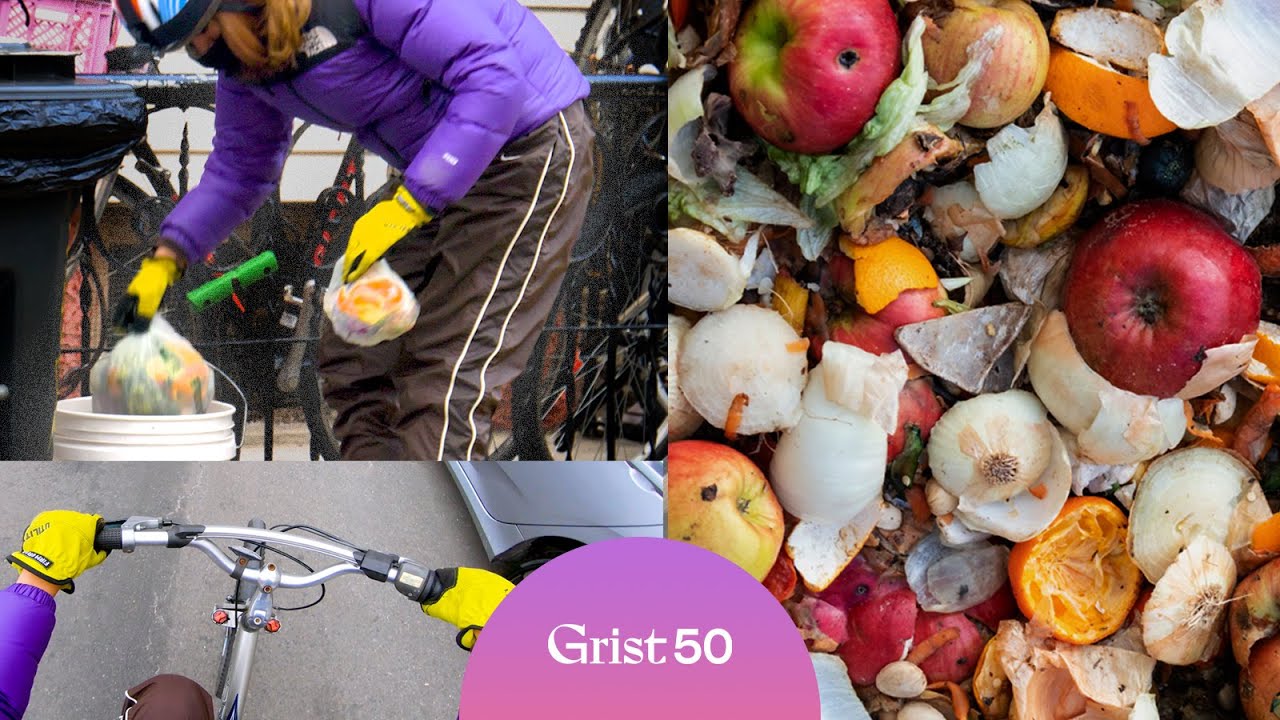 Brooklyn's bike-powered compost service - YouTube