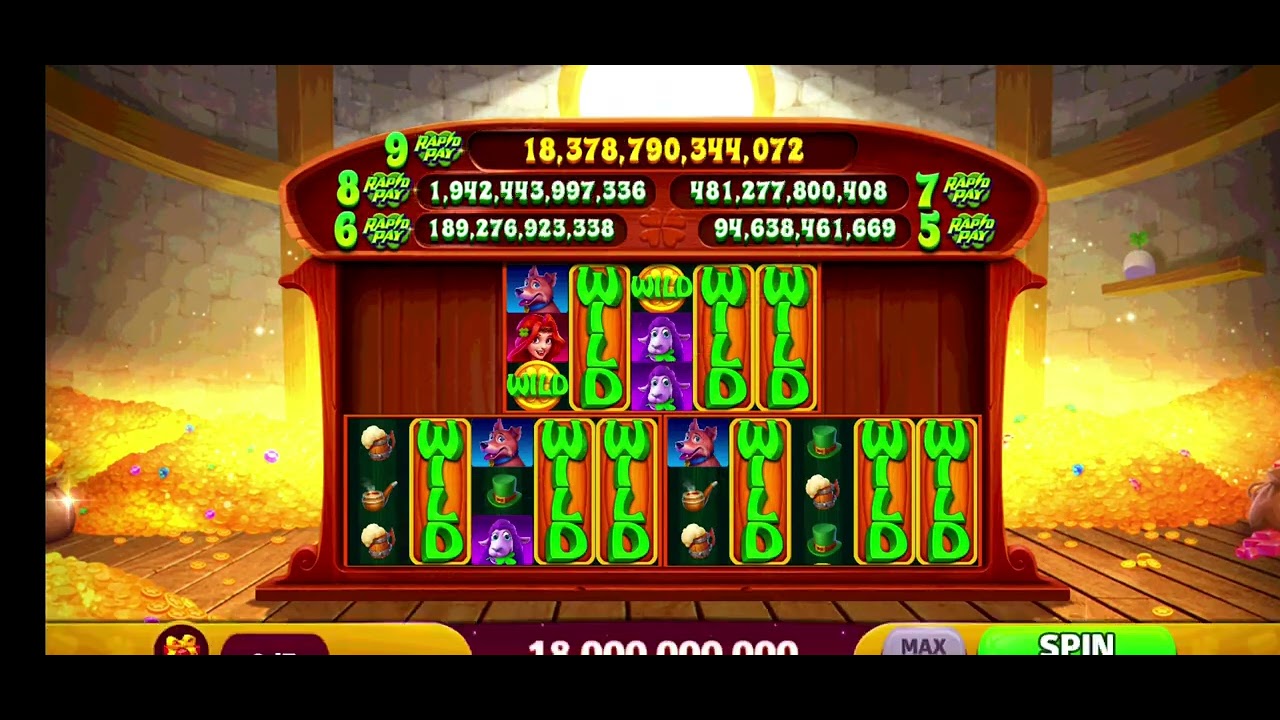 Cash frenzy golden clovers free games - YouTube