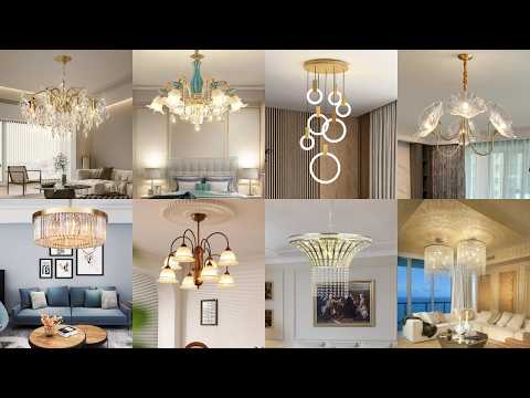 Beautiful Ceiling Chandelier Ideas for Living Room & Dining Room | Modern Hanging Lighting Designs