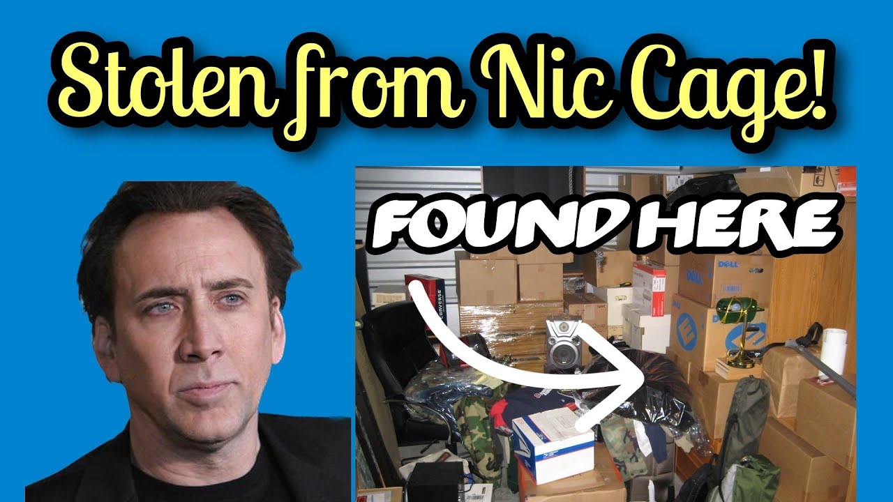 Stolen from Nicolas Cage, found in storage locker! $2.1 million vintage ...