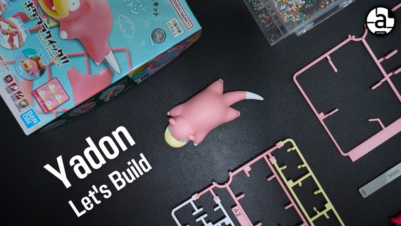 Pokémon Collection Quick!! - Yadon (Slowpoke) | ASMR Build - YouTube