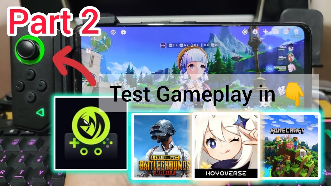 Black Shark Gamepad 2 Gameplay - YouTube