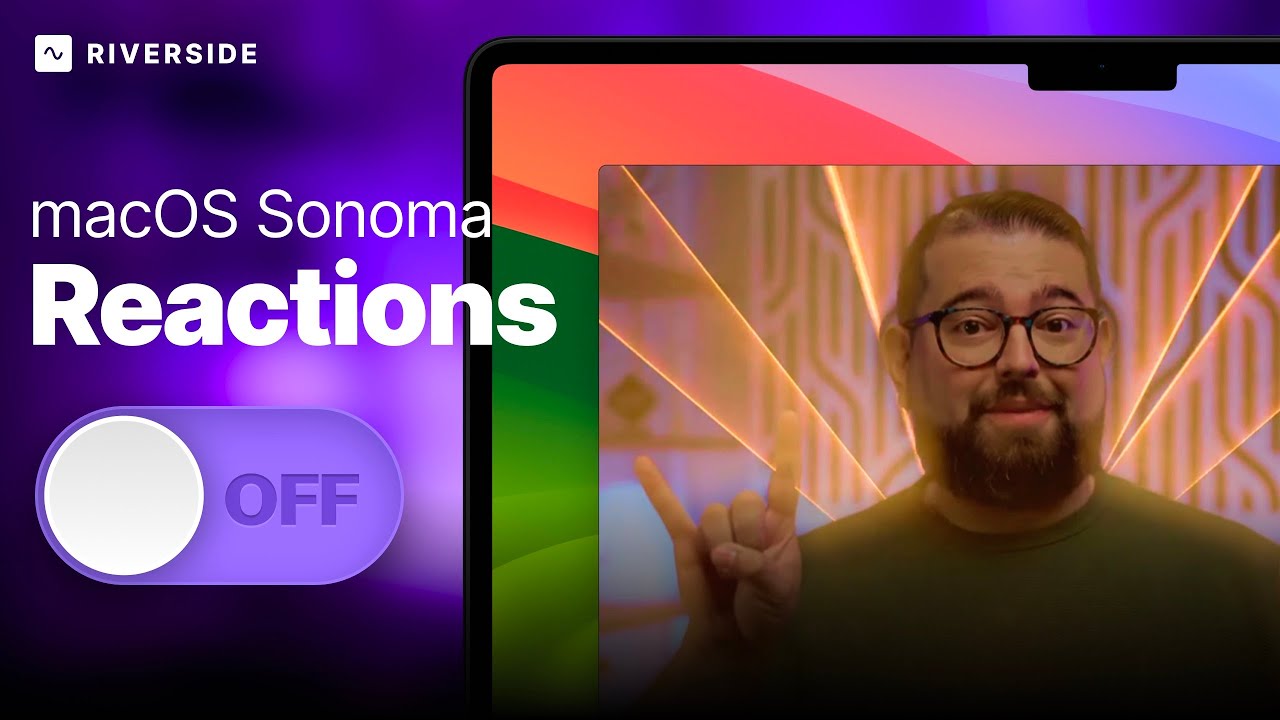 TURN OFF macOS Sonoma Reactions (Thumbs Up, Balloons, and Fireworks ...