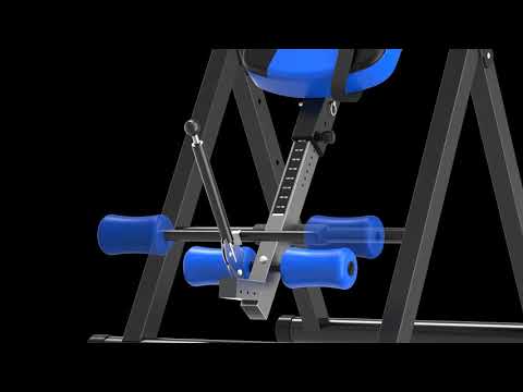 2020 Yoleo Gravity Heavy Duty Inversion Table-setup - YouTube
