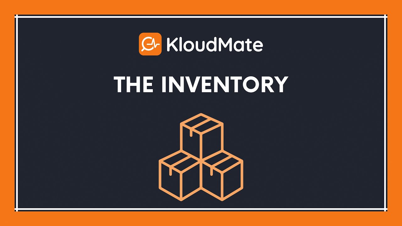 KloudMate - Inventory - YouTube