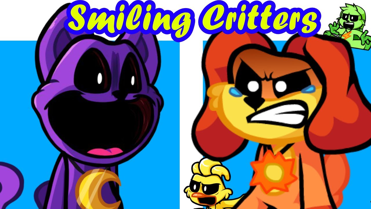 Friday Night Funkin' CatNap Vs Smiling Critters, Poppy Playtime Chapter ...