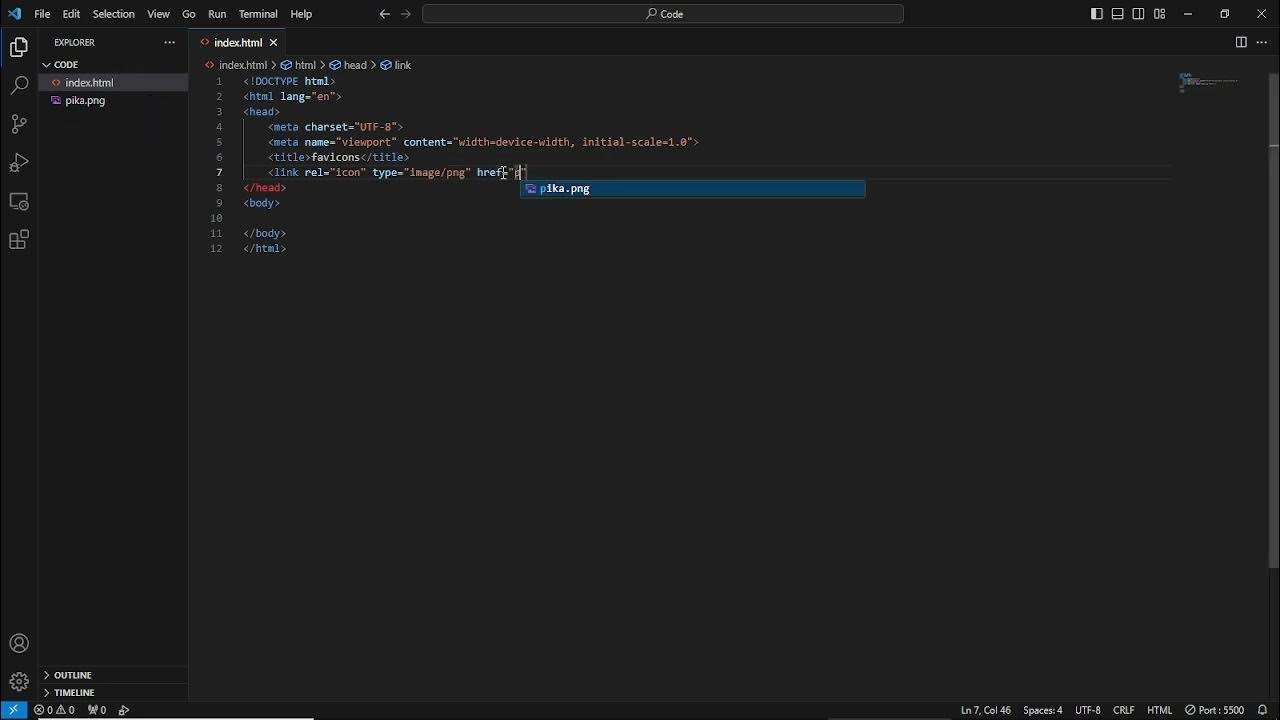 How to add favicons to your webpage - YouTube