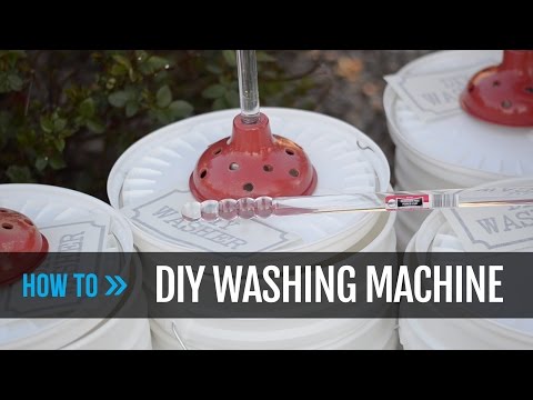 How To Make Washing Machine At Home Diy Washer