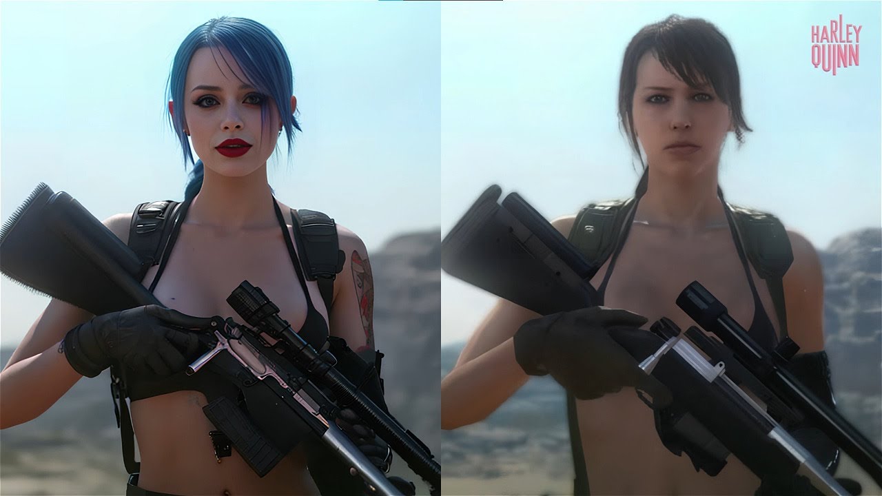 What happen if Harley Quinn moved to Metal Gear Solid world? - YouTube