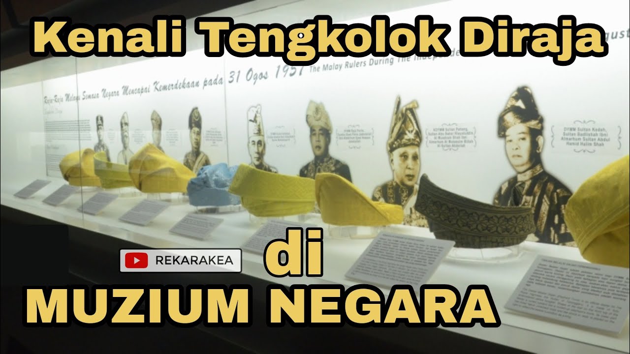 Tengkolok Diraja I Royal Headress I Muzium Negara Malaysia - YouTube