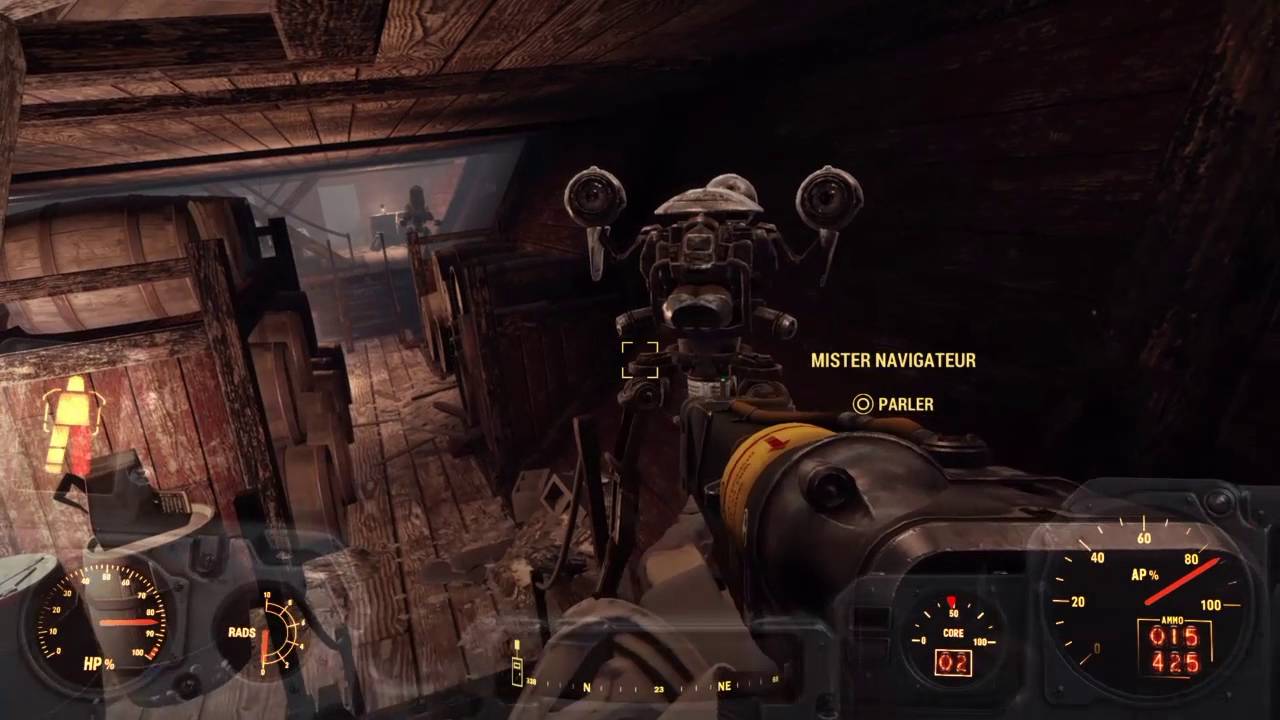 Le dernier voyage de L´USS Constitution Fallout 4 - YouTube