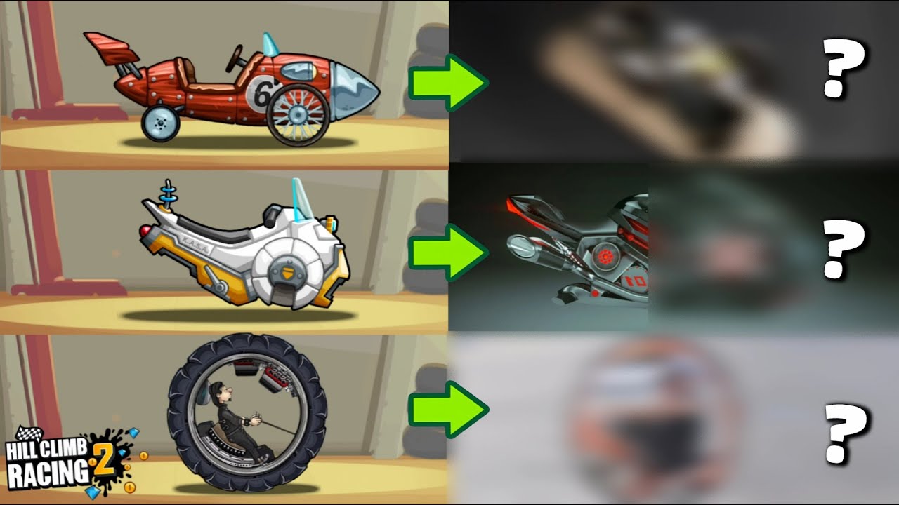 Hill Climb Racing 2 Vehicles In Real Life! - YouTube