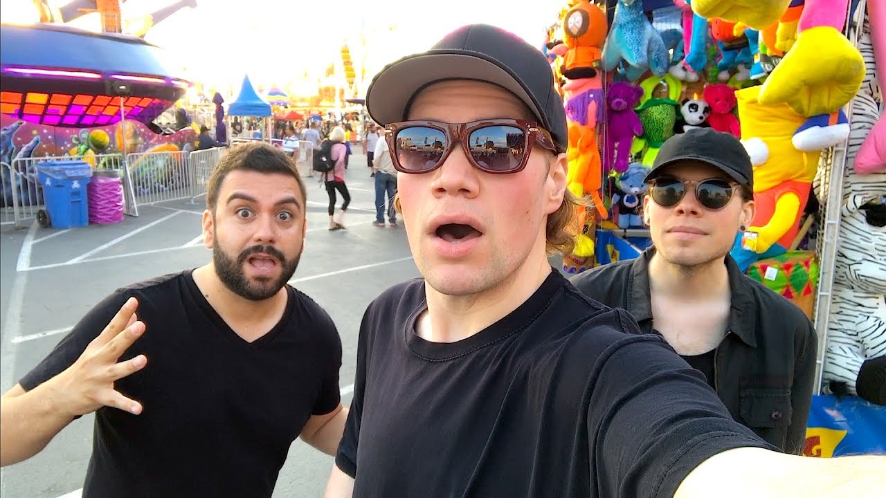 Crazy Fun at the San Diego County Fair 2017 (Around the town) - YouTube