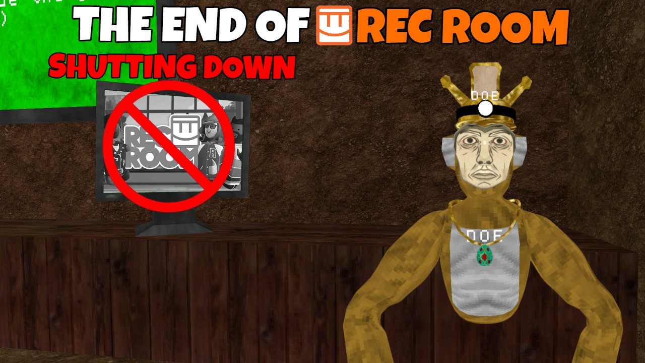 This Is The End Of Rec Room.. (Rec Room Is Shutting Down) - YouTube