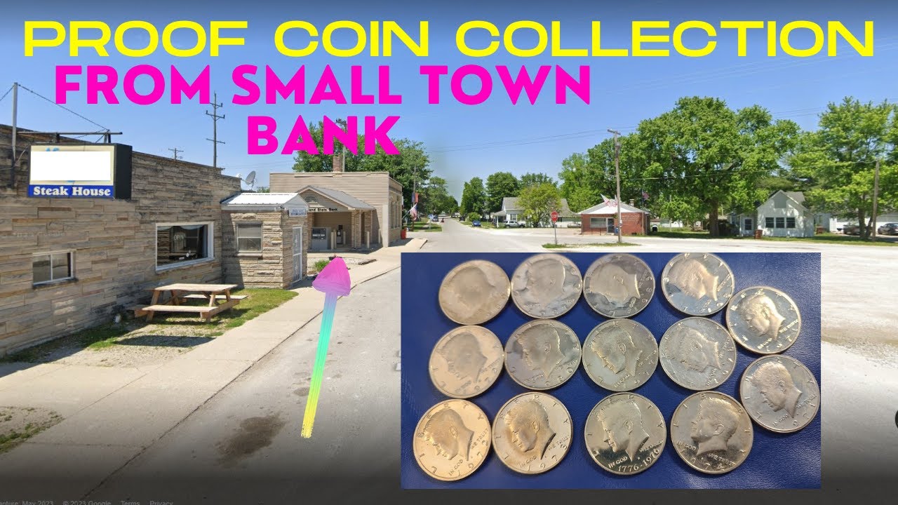 Proof Coin Collection from Small Town Bank - YouTube