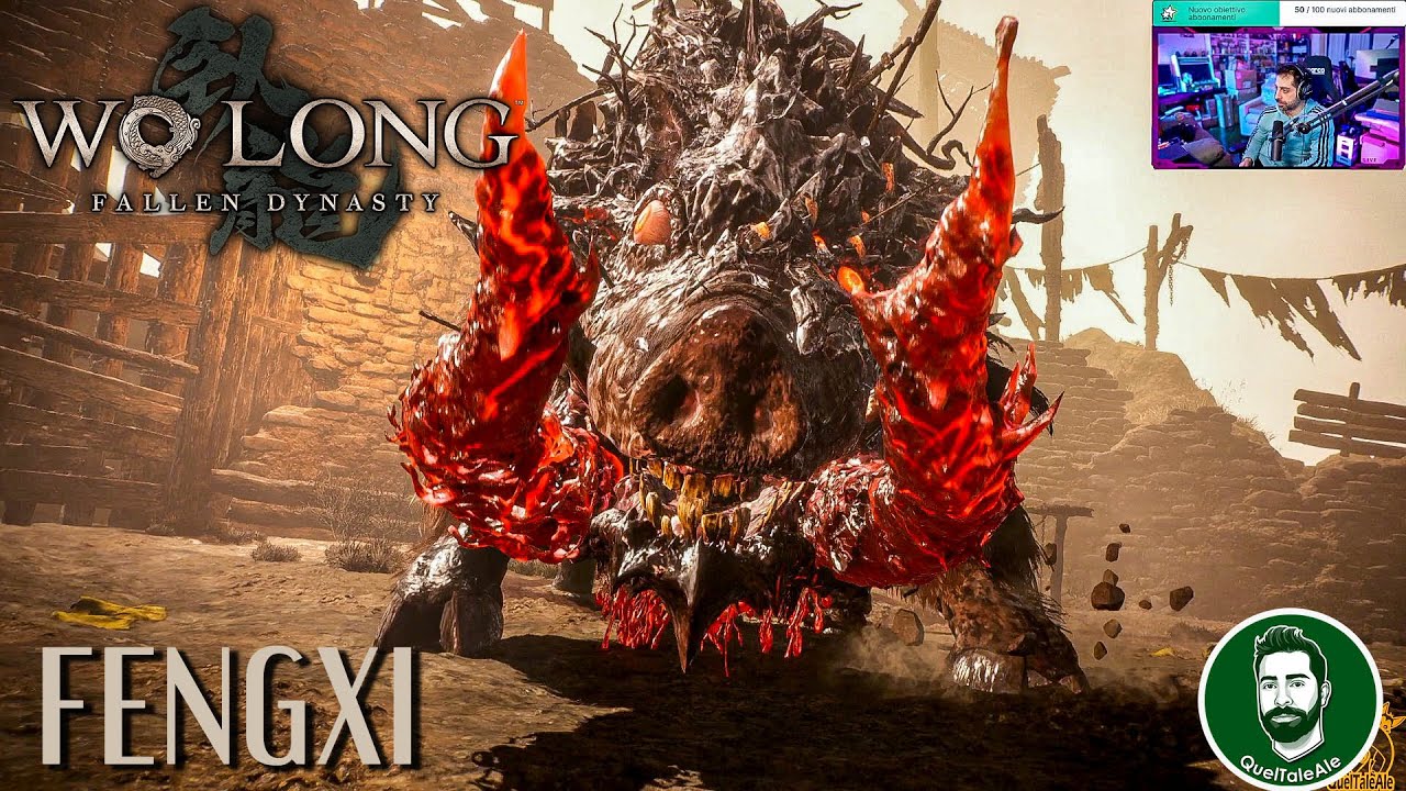 Wo Long: Fallen Dynasty - FENGXI il "cinghialo" - Gameplay ITA - 04 ...