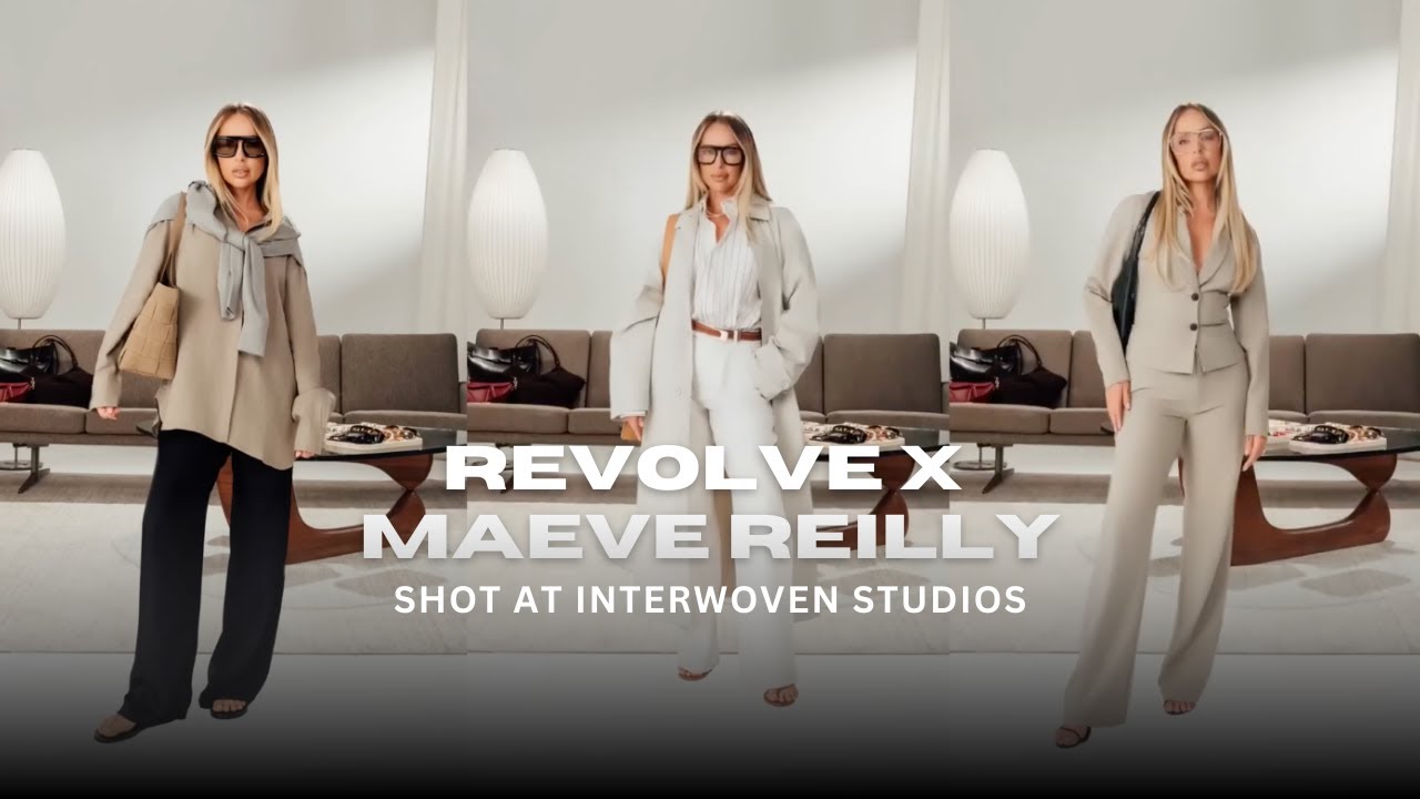 REVOLVE X Maeve Reilly Shot at Interwoven Studios - YouTube