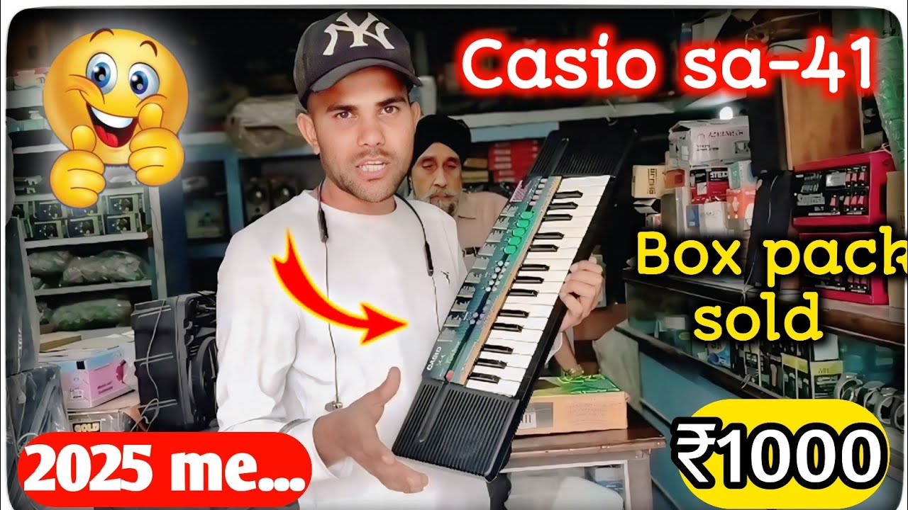 #Casio_sa-41 full Unboxing 2025.... Casio sa-41 new model ₹10000 #piano ...
