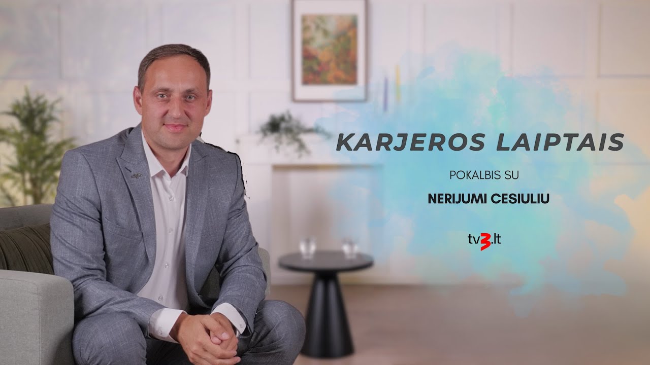 KARJEROS LAIPTAIS. Meras Nerijus Cesiulis atskleidė, už ką jį myli ...