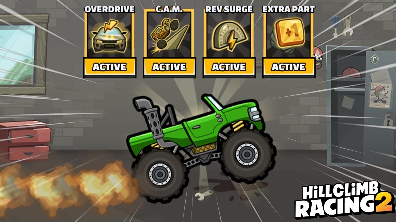 Monster Truck Masteries Are INSANE - Hill Climb Racing 2 - YouTube