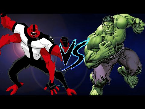 Hulk vs Fourarms||Who will win|| In Hindi||Ultra Anime Vidz