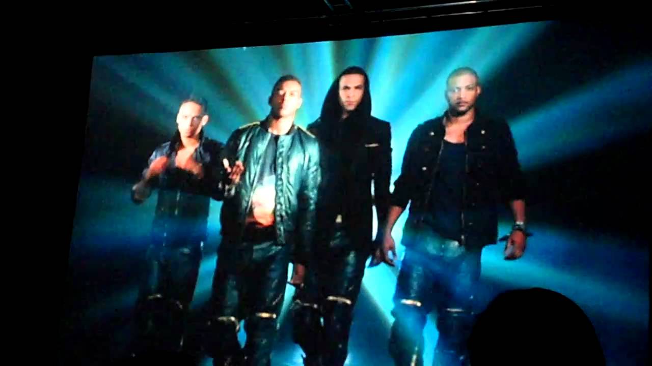 Intro for the JLS "outta this world" tour at the o2 - YouTube
