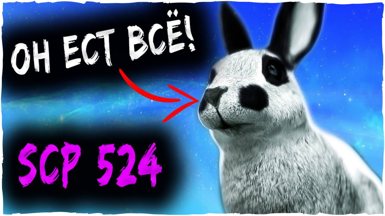 Кролик, который ест всё! SCP - 524 - YouTube