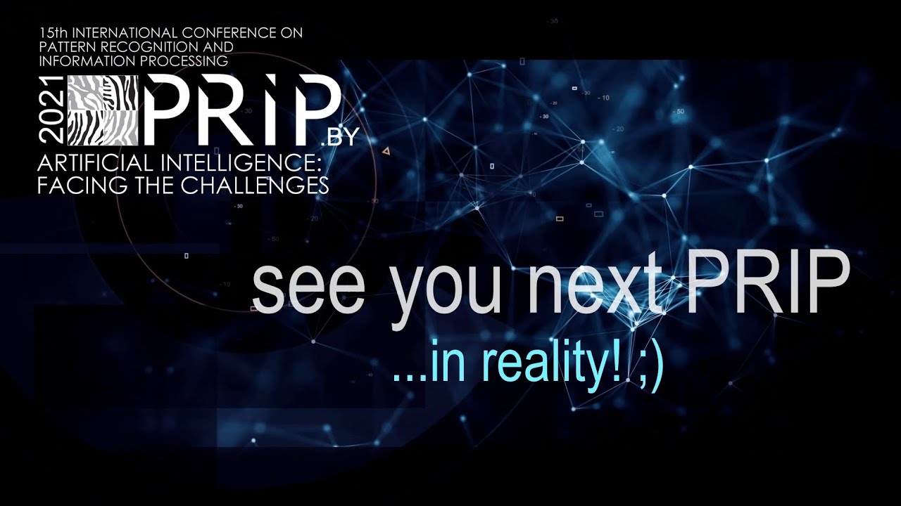 PRIP'2021 Conference Highlights - YouTube