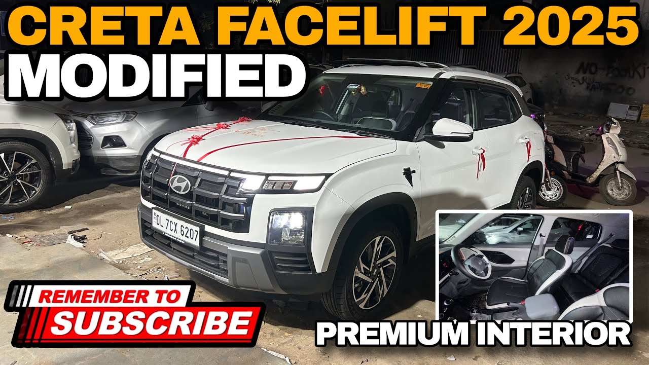 Creta facelift 2025 modified premium customised interior 🔥 Creta ...