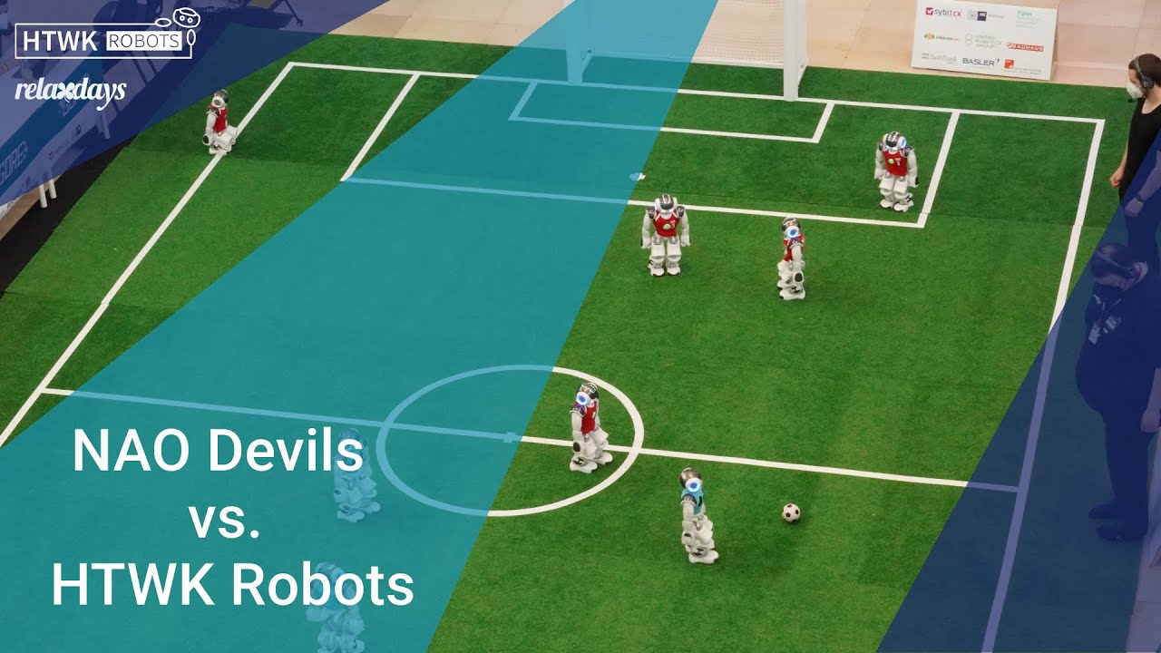HTWK-Robots vs. Nao Devils 360° - German Open 2022 - YouTube