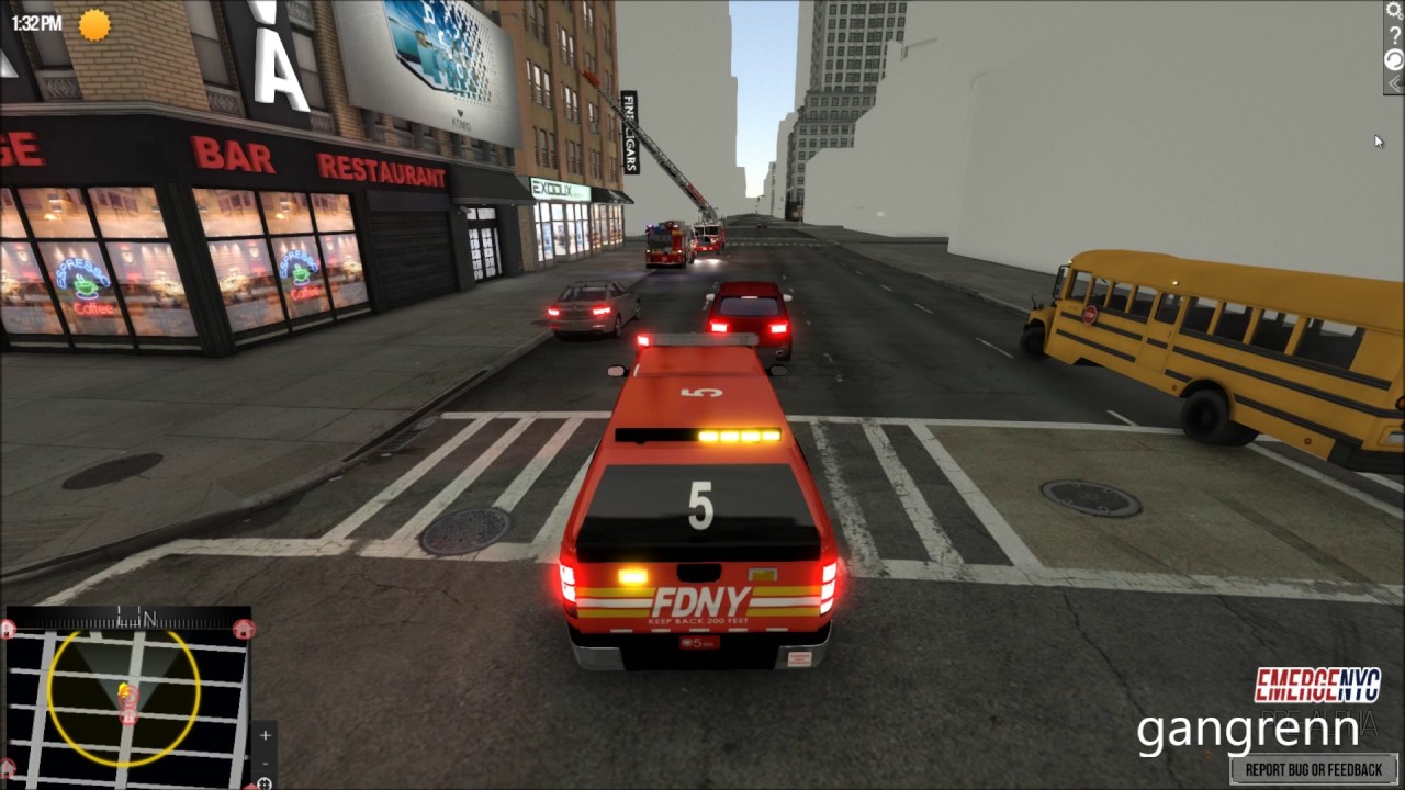 EmergeNYC - automatic fire alarm response FDNY & NYPD - YouTube