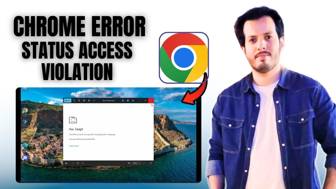 How to Fix STATUS_ACCESS_VIOLATION Error in Google Chrome | Step-by ...