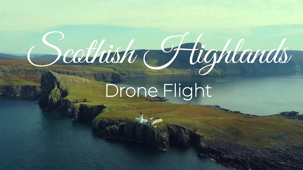 Drone flight over the scottish Highlands - 4K HDR - YouTube