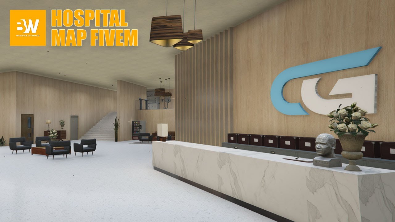 GTA V | FiveM Maps | Hospital Cougar City By SINO BABWAA STUDIO - YouTube