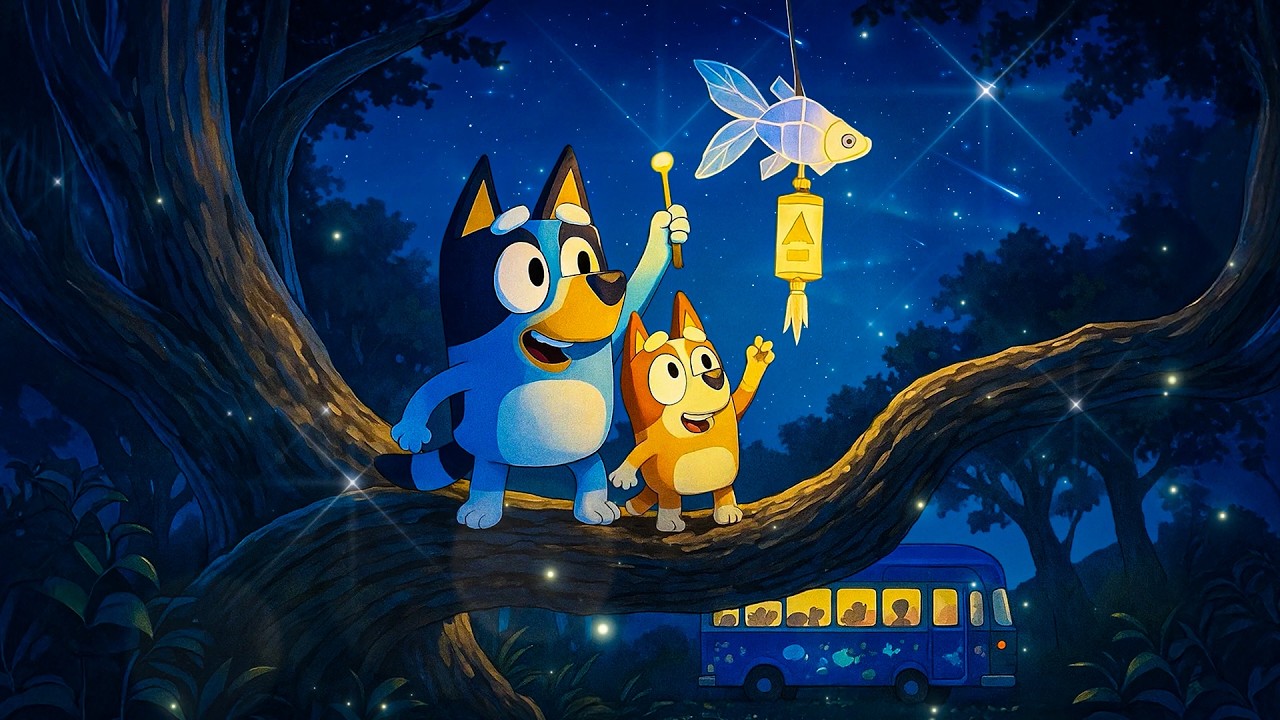 Bluey's Calming Piano Nights – Soothing Melodies for Deep Sleep and ...