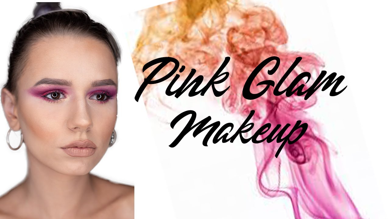 Pink Glam Makeup | Tutorial - YouTube
