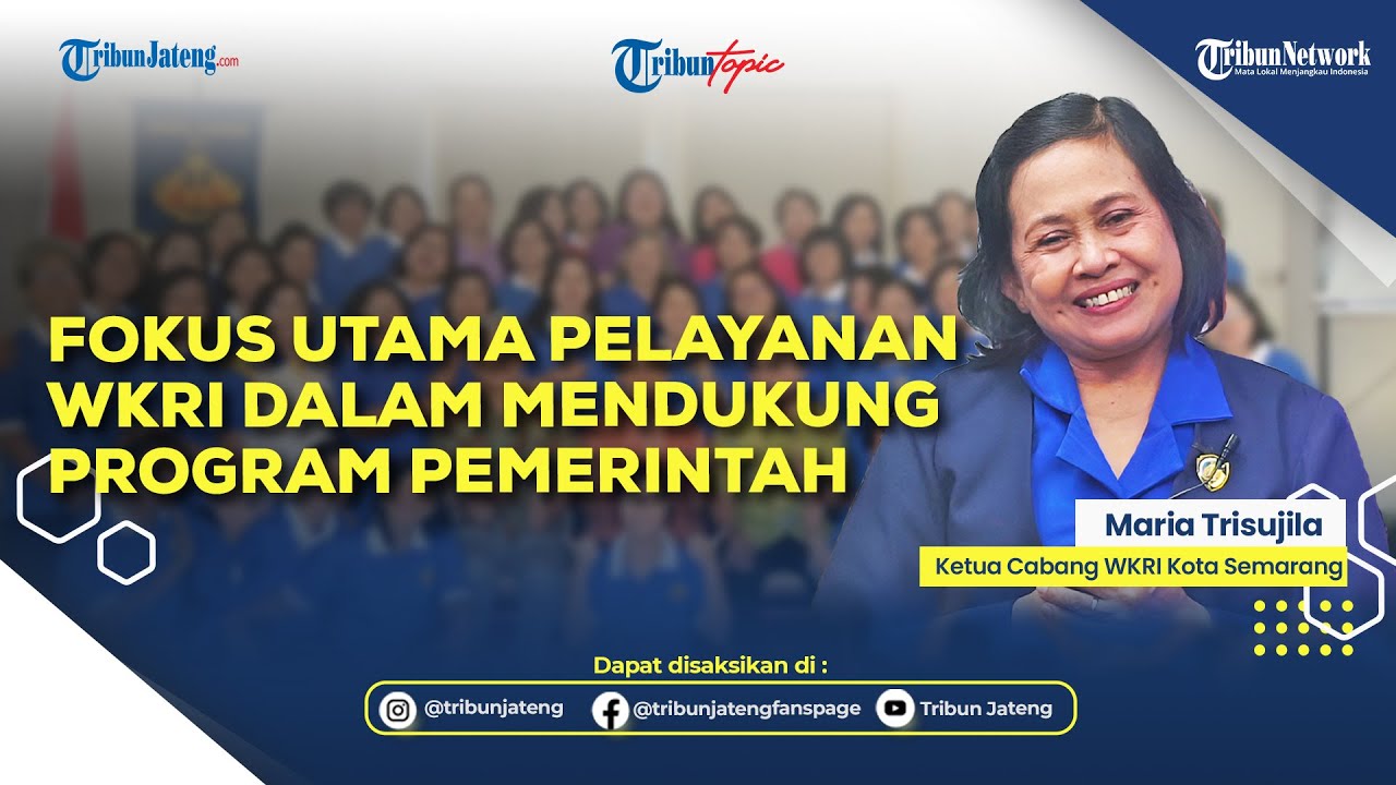 Fokus Utama Pelayanan WKRI Dalam Mendukung Program Pemerintah | Tribun ...