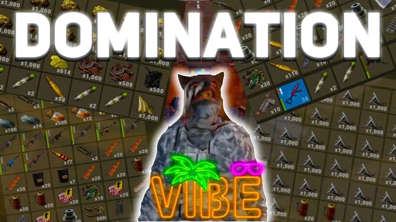 How VIBE raided the entire map on Rustoria EU Main // Rust Clan Wipe ...